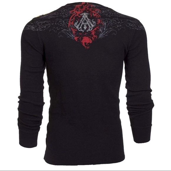 Affliction | Shirts | Archaic By Affliction Mens Thermal Shirt Lullaby ...